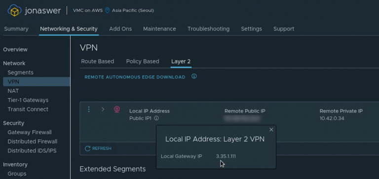 Using NSX Autonomous Edge to extend L2 networks from on-prem to VMware Cloud on AWS – jonamiki.com