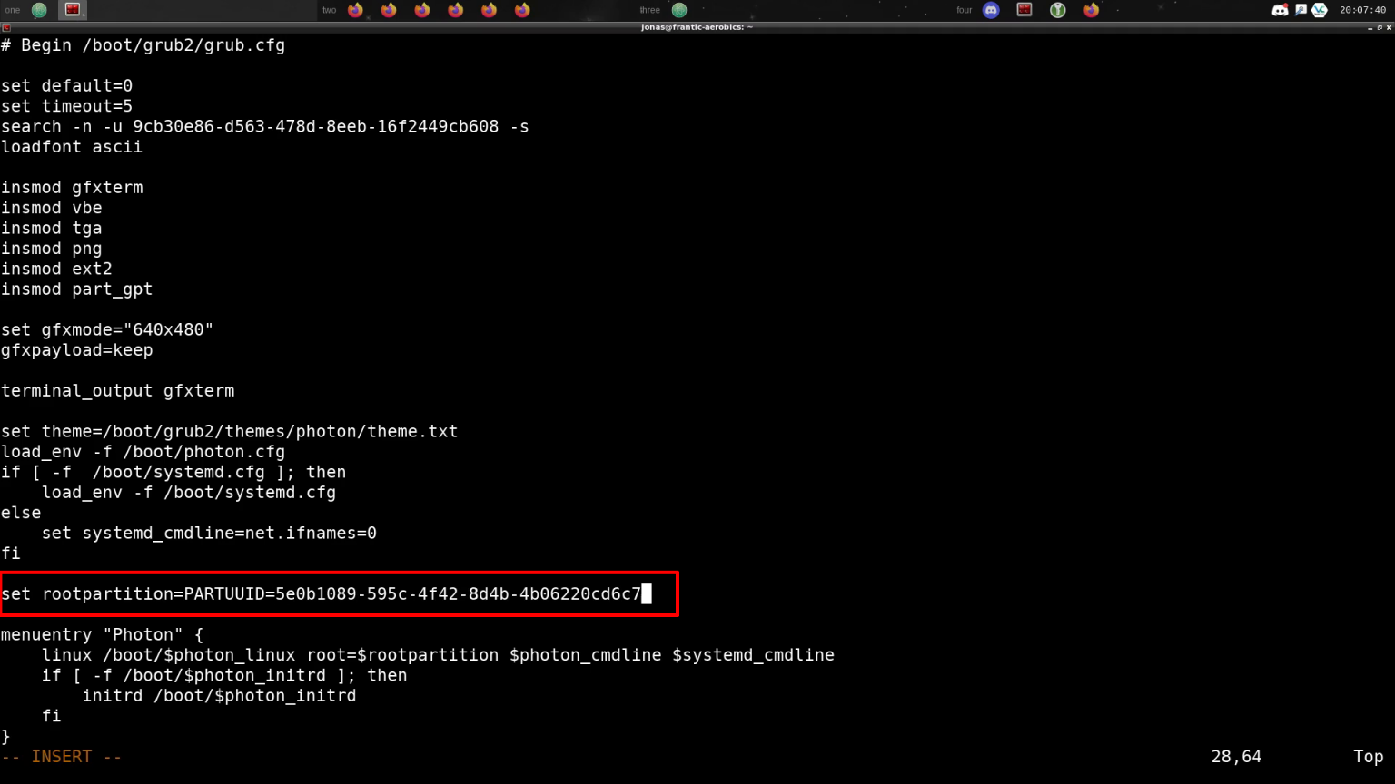 Resizing a Linux partition: Photon OS VM on vSphere – jonamiki.com